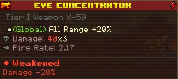 Eye Concentrator | Doomsday Hunters Wiki | Fandom