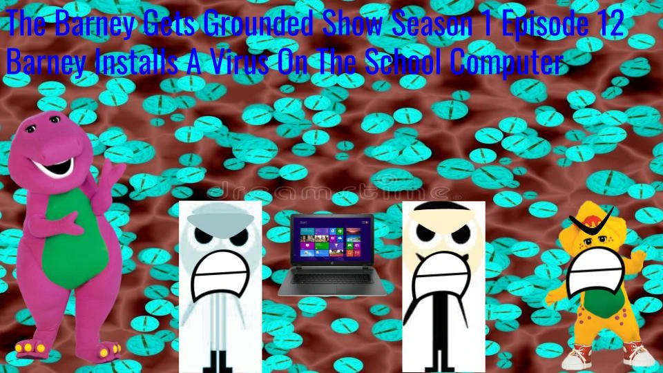 Barney Installs A Virus On The School Computer | Doomsday Animations ...