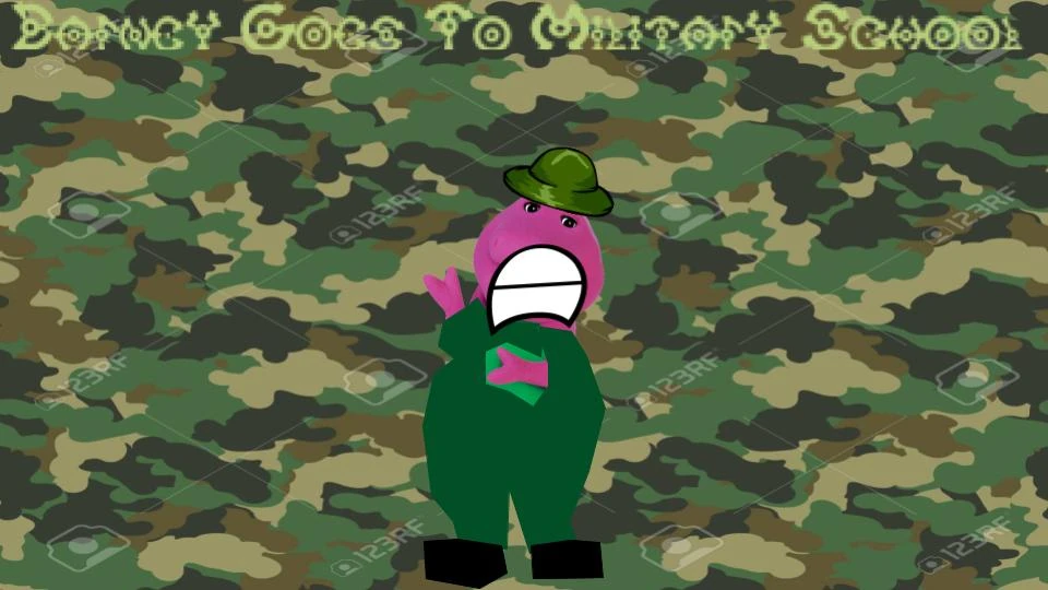 Barney Goes To Military School | Doomsday Animations Wiki | Fandom