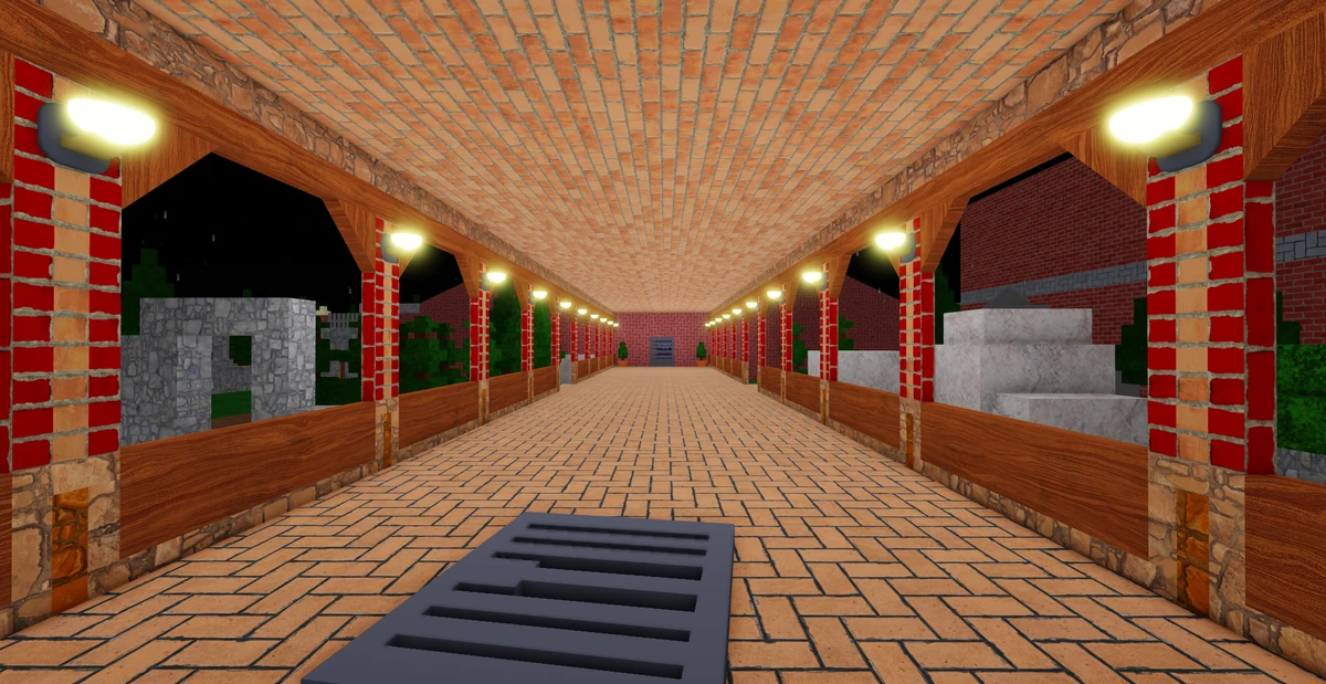 The Courtyard | DOORS But Bad Wiki | Fandom