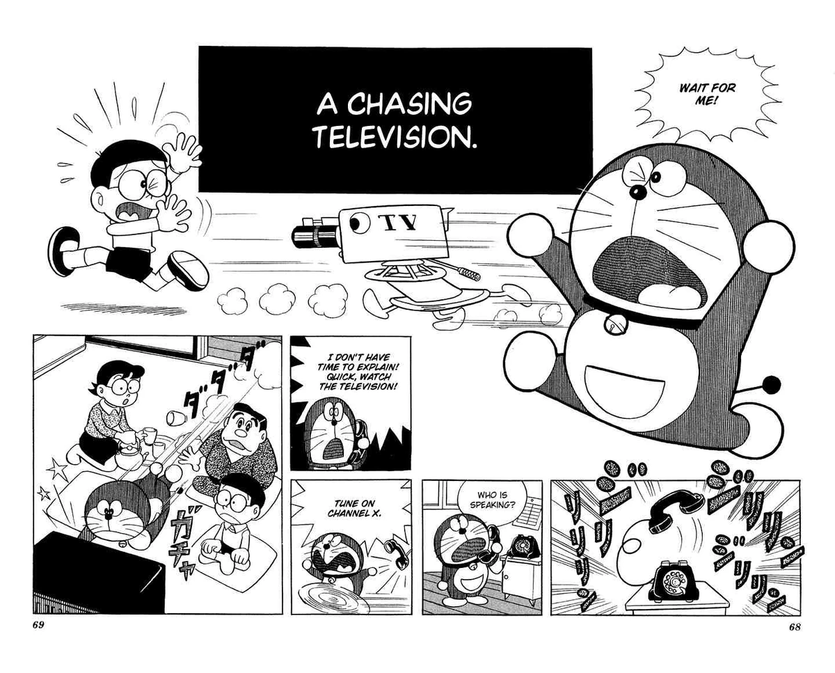 Appearing in TV with the Touch Camera/Manga/Gallery | Doraemon Wiki ...