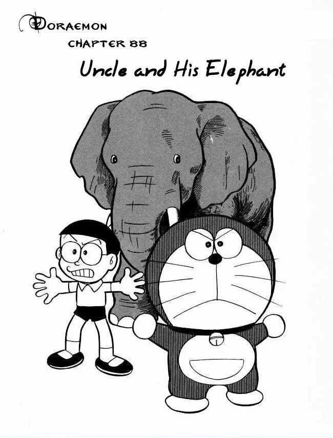 Chapter 088:Uncle and His Elephant | Doraemon Wiki | Fandom