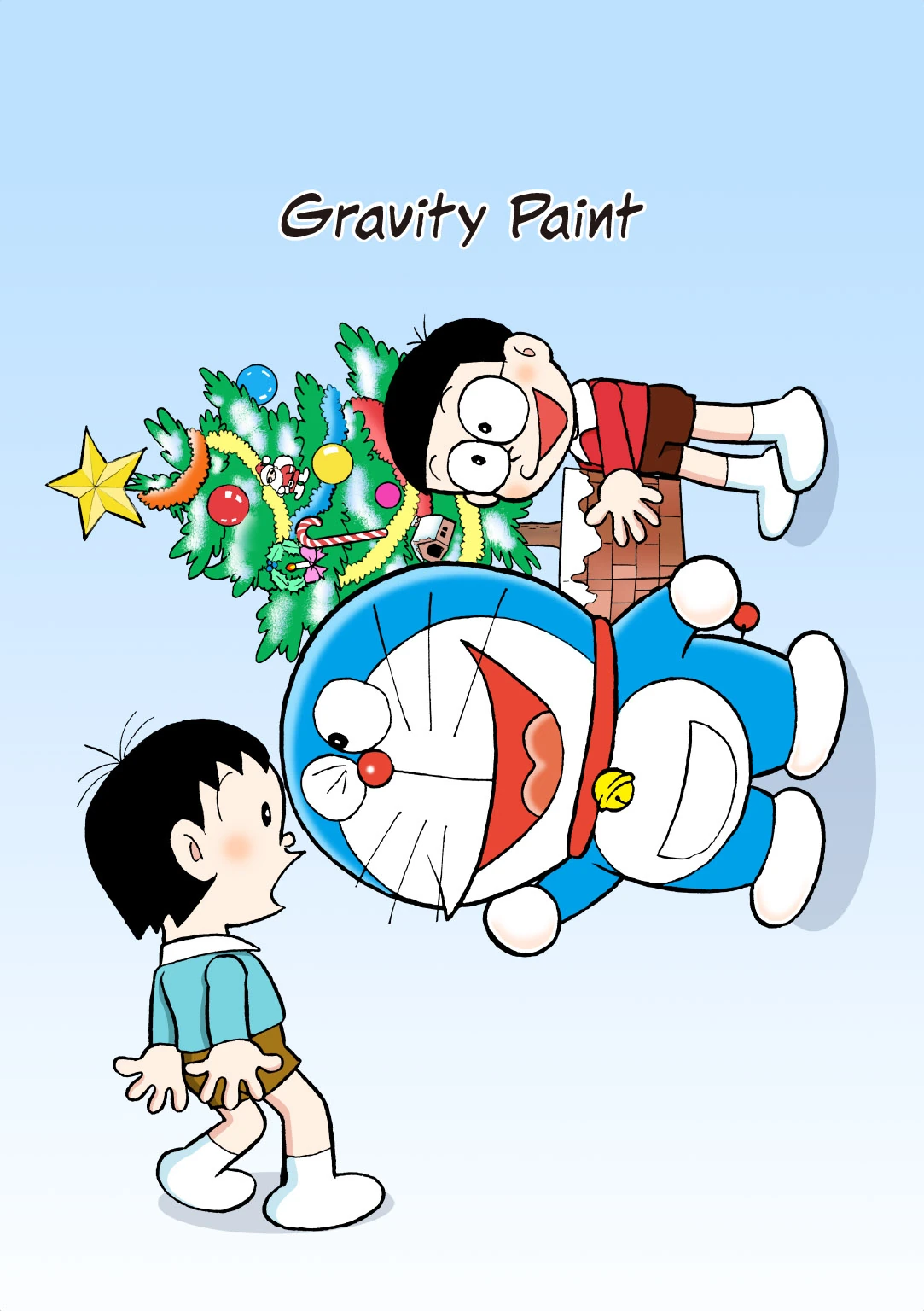 Chapter 072:Gravity Paint | Doraemon Wiki | Fandom