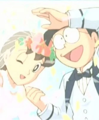 La boda de Nobita y Shizuka. | Doraenciclopedia | Fandom