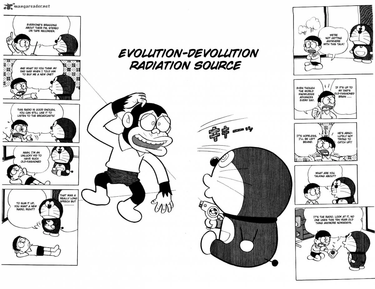 Chapter 139:Evolution - Devolution Radiation Source/Gallery | Doraemon ...