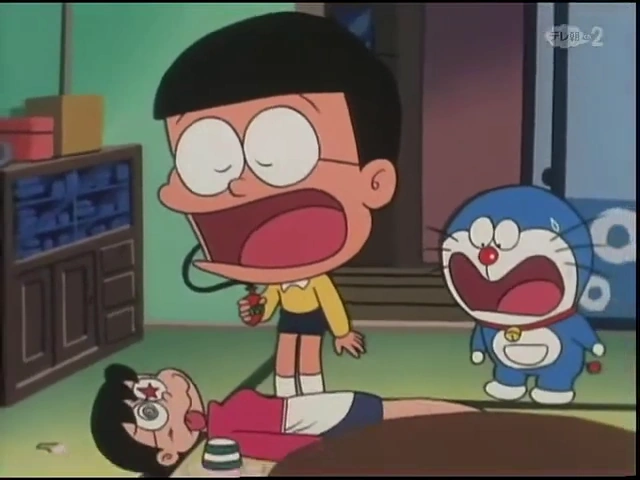 A Giant Appeared/1979 Anime/Original | Doraemon Wiki | Fandom