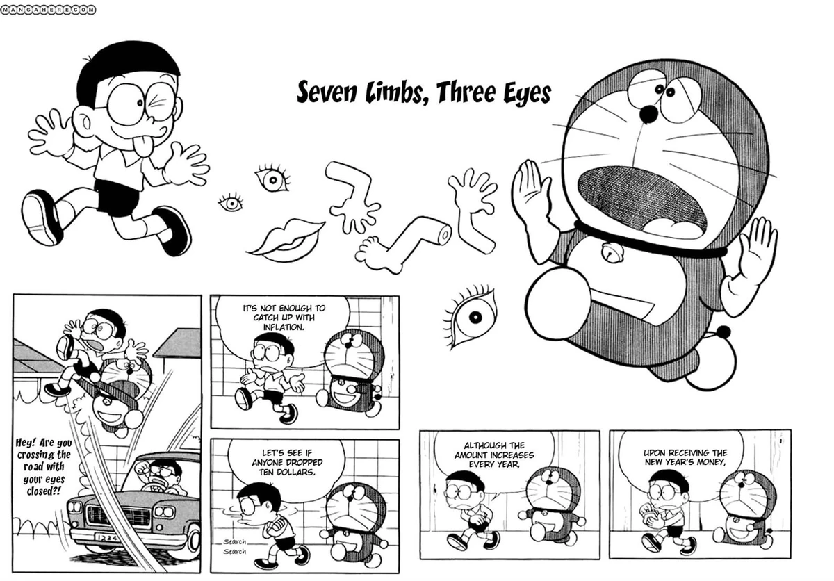 Chapter 123:Seven Limbs,Three Eyes | Doraemon Wiki | Fandom