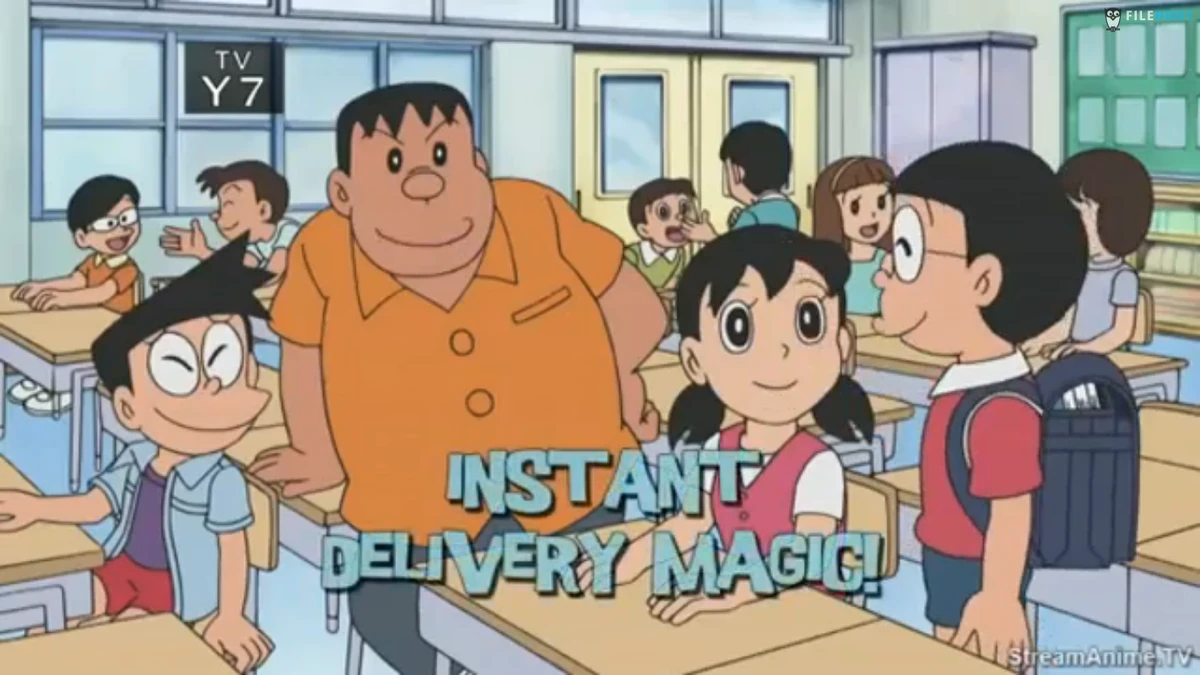 Instant Delivery Magic! / The Genie-less Magic Lamp | 2014 Doraemon ...