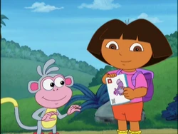 Dora The Explorer A Letter For Swiper