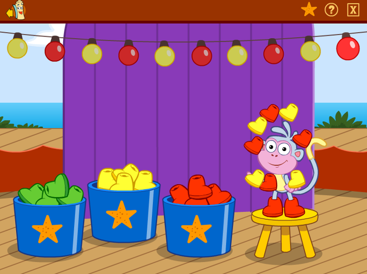 doras carnival adventure coloring pages