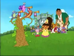 Dora L'esploratrice Fiesta Trio Dora The Explorer Fiesta Trio Png