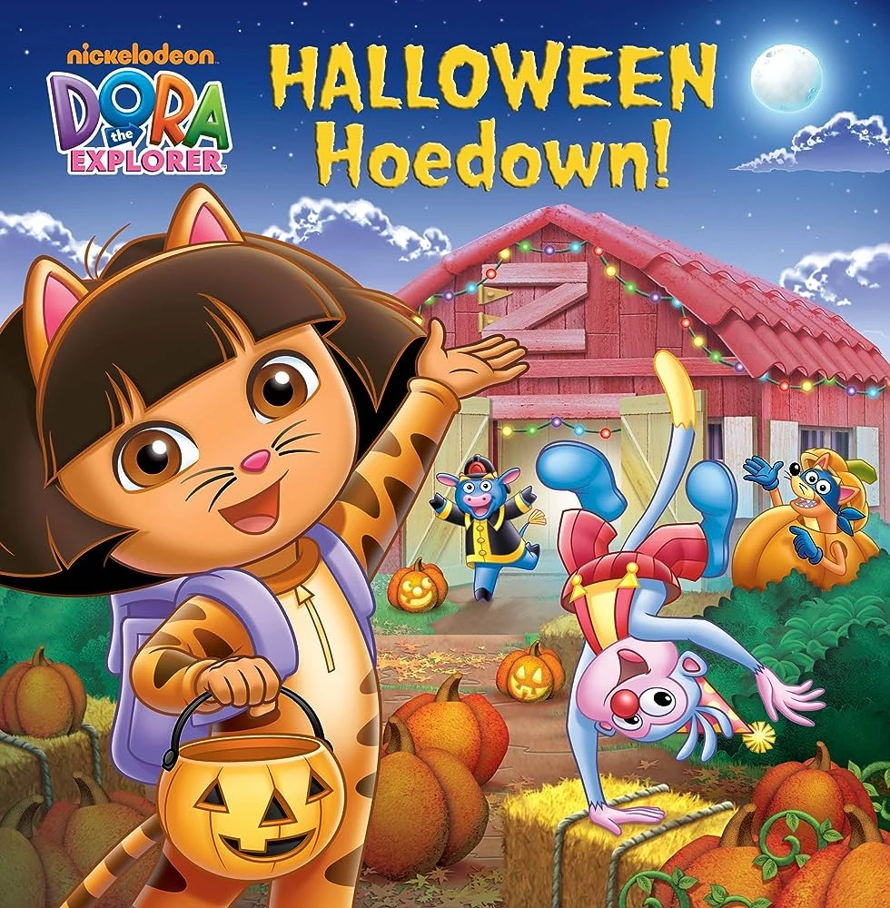dora coloring pages halloween cat