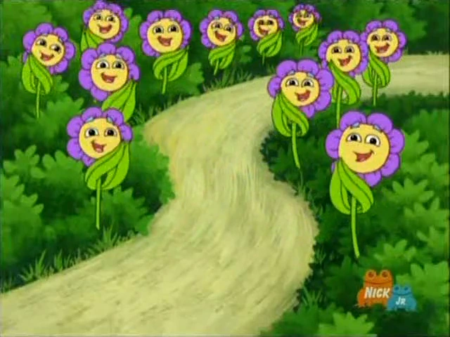 Clapping Flowers | Dora the Explorer Wiki | Fandom