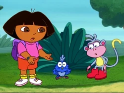 Baby Blue Bird Dora Crying