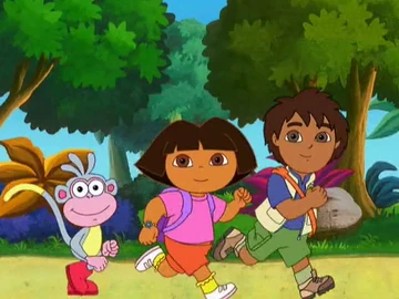 dora & diego printable coloring pages