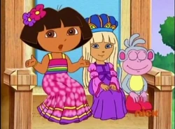 dora crystal kingdom coloring pages