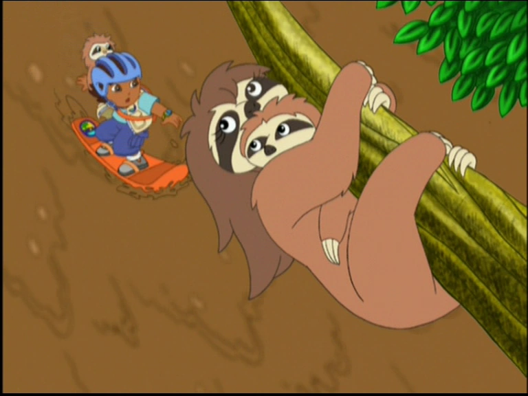 Diego Saves the Mommy and Baby Sloth | Dora the Explorer Wiki | Fandom