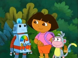 Dora The Explorer Roberto The Robot