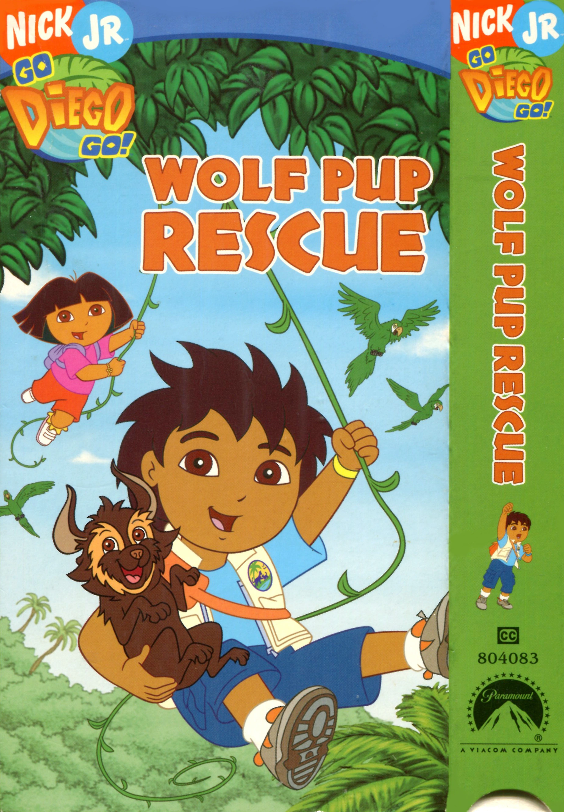 Go Diego Go Wolf Pup Rescue Book