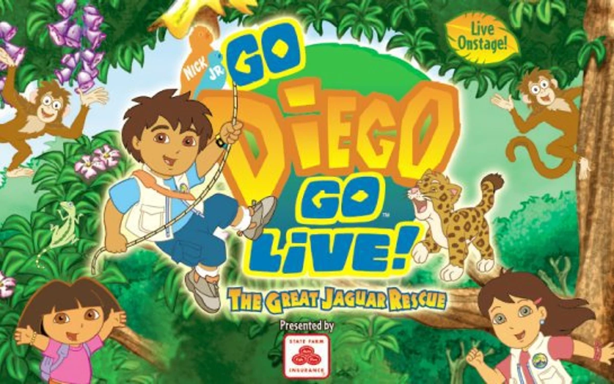 Go, Diego, Go! Live: The Great Jaguar Rescue | Dora the Explorer Wiki ...