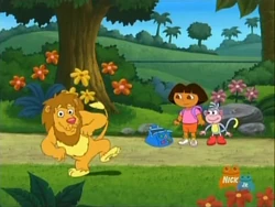 Dora The Explorer Leon The Circus Lion