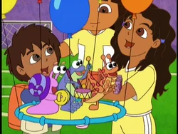 Dora L'esploratrice Fiesta Trio Dora The Explorer Fiesta Trio Png