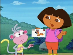 Dora The Explorer A Letter For Swiper