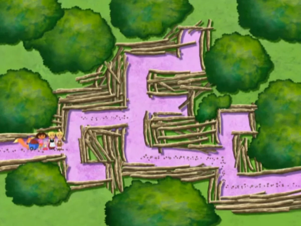 Maze of Sticks | Dora the Explorer Wiki | Fandom