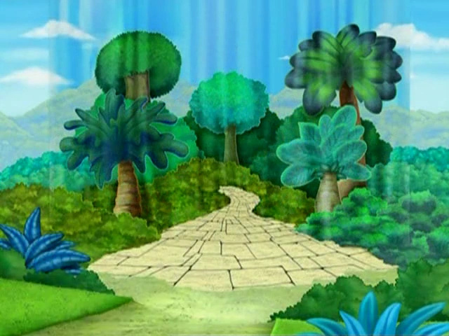Secret Curtain to the Lost City | Dora the Explorer Wiki | Fandom