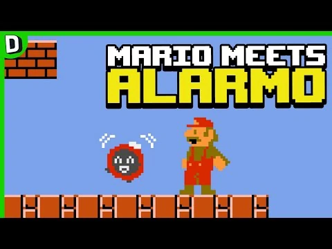 Mario meets Nintendo's Alarmo! | Dorkly Wiki | Fandom