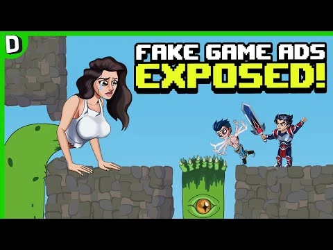 Every Fake Game Ad EXPOSED! | Dorkly Wiki | Fandom