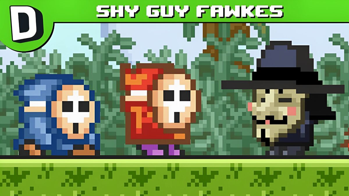 Shy Guy Fawkes | Dorkly Wiki | Fandom