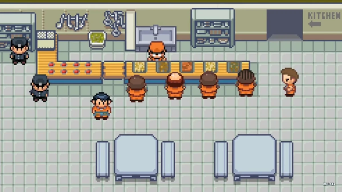 Prison Cafeteria | Dorkly's Pokemon Rusty Wiki | Fandom