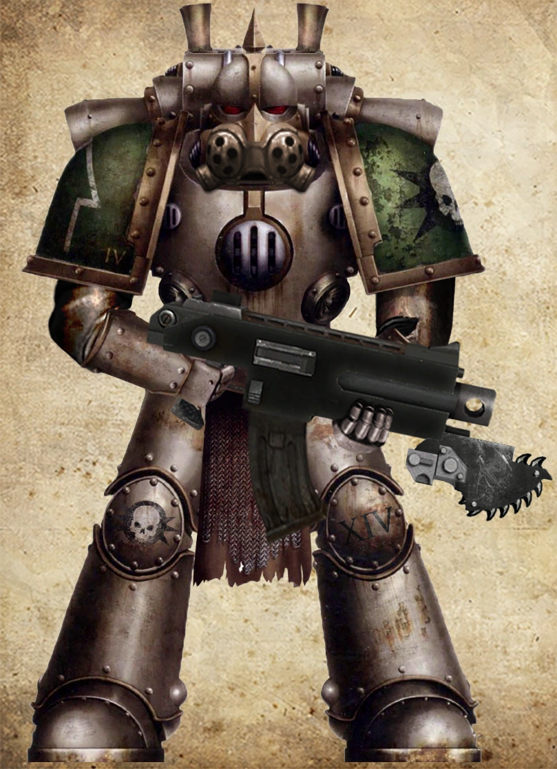 Pre Heresy Death Guard Art