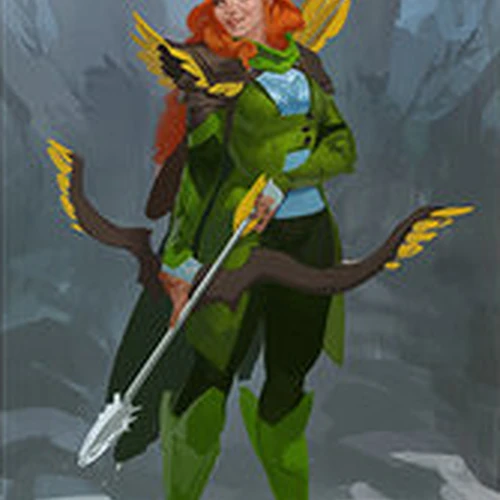 Dota 2 Windrunner Model