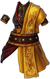 Golden Garden Robe | Dawn of the Dragons Wiki | Fandom