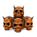 Orange Demon Skulls | Dawn of the Dragons Wiki | Fandom