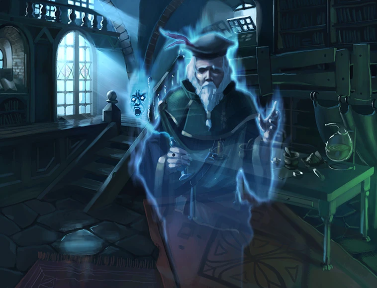 Ghostly Alchemist (Mini Boss) | Dawn of the Dragons Wiki | Fandom