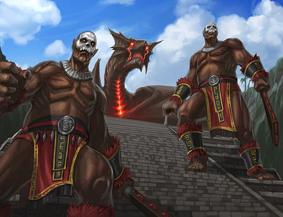 Mobile:The Scaled God (World Raid) | Dawn of the Dragons Wiki | Fandom