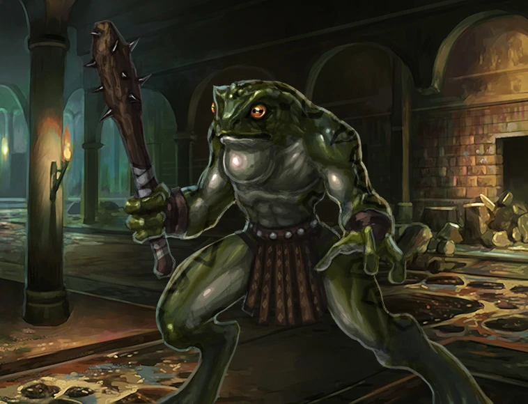 Frog-Man Raider (Mini Boss) | Dawn of the Dragons Wiki | Fandom