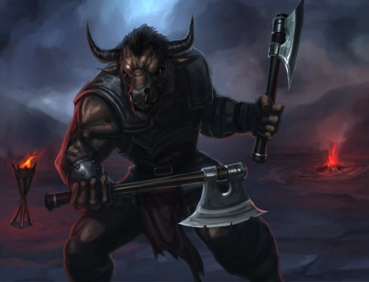 Rampaging Minotaur (Campaign Raid) | Dawn of the Dragons Wiki | Fandom