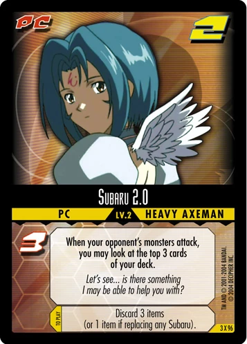 Subaru 2.0 (ENEMY) | .hack//Wiki | Fandom