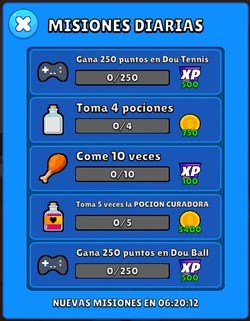 Misiones diarias | Wiki Dou | Fandom