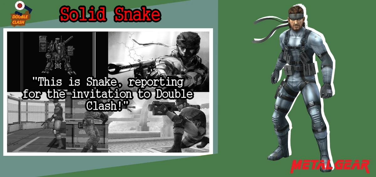 Solid Snake | DoubleClash Wiki | Fandom