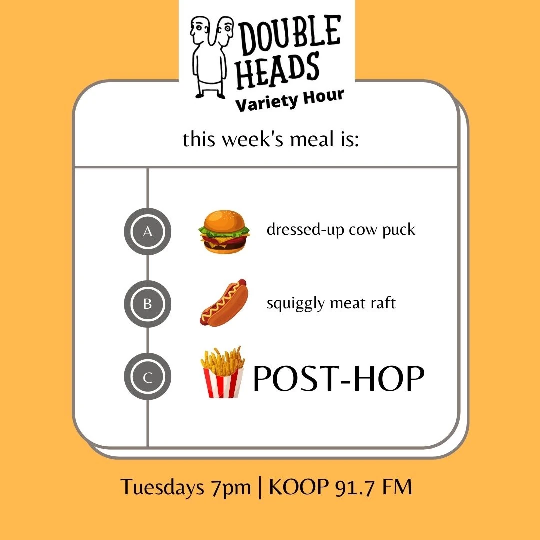 Post-Hop | Double Heads Variety Hour Wiki | Fandom