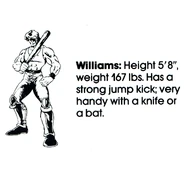 Williams | Double Dragon Wiki | Fandom
