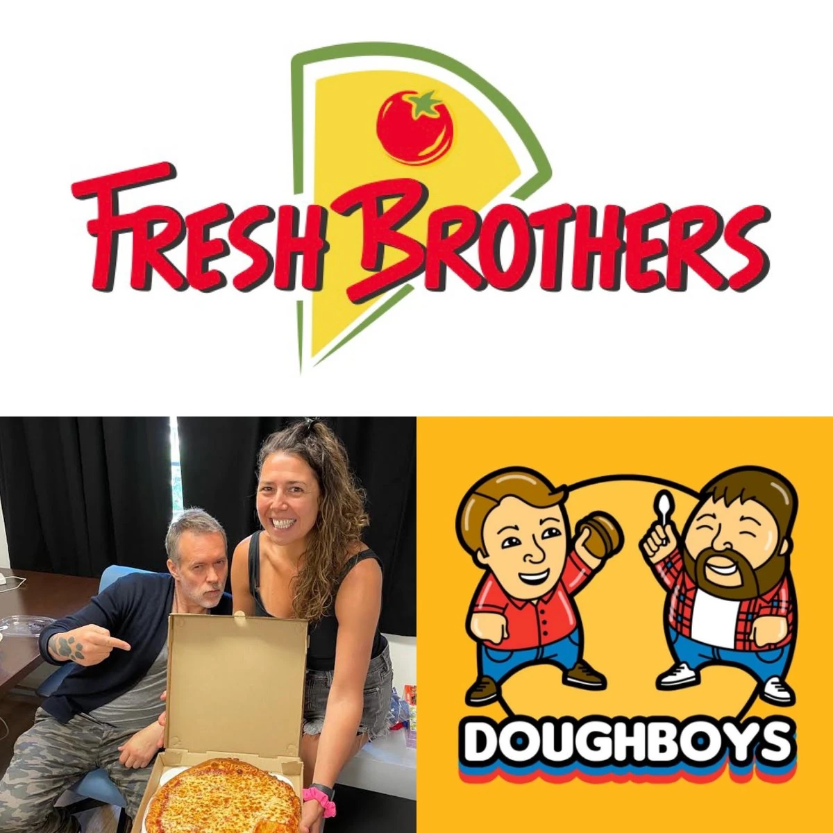 Fresh Brothers with Chris McKay & Samantha Nisenboim | Doughboys Wikia ...
