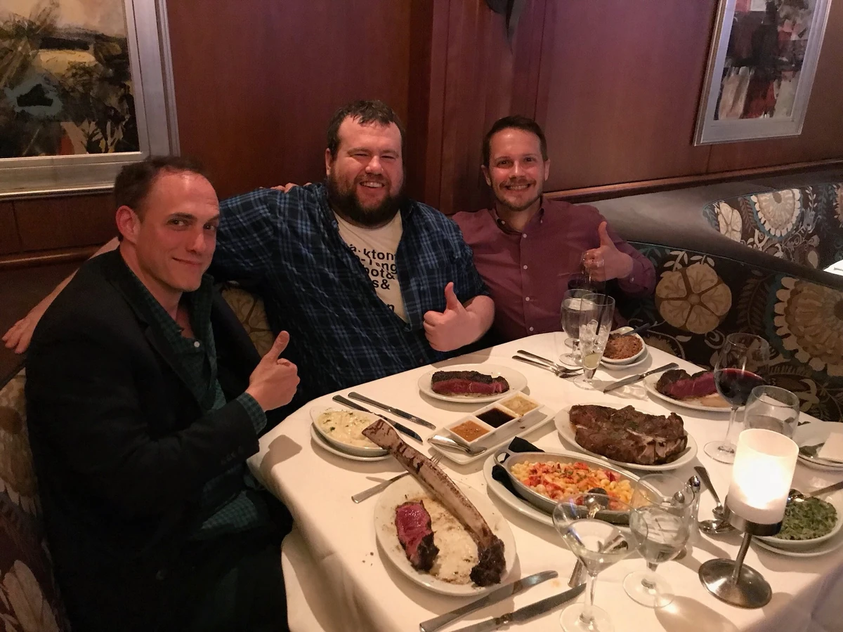 Ruth's Chris Steak House with Andrew Secunda | Doughboys Wikia | Fandom