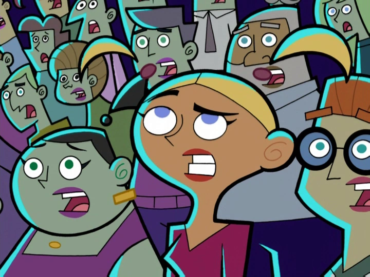 Unnamed girl with short blonde pigtail hair | Danny Phantom Wiki | Fandom