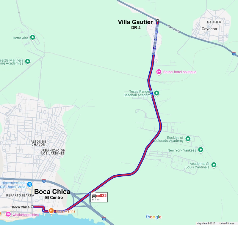 DR Route 823 | DR Local Wiki | Fandom